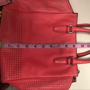 Coach | Bags | Coach Leather Peach Satchel | Poshmark